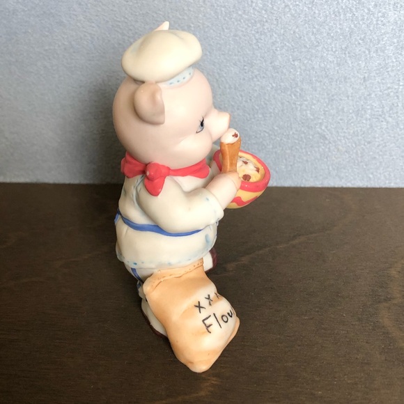 Vintage | Accents | Bronson Collectible Charles The Chef Figurine ...